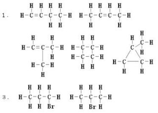 構造異性体 - 1、C4H82、C3H9Oこの構造異性体をすべて構... - Yahoo!知恵袋