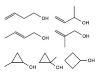 化学で質問があります。C4H7OHのアルコールの可能な構造式と名称は... - Yahoo!知恵袋