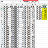 vlookupの検索範囲のリストが、縦2段にわかれている場合の対応方... - Yahoo!知恵袋