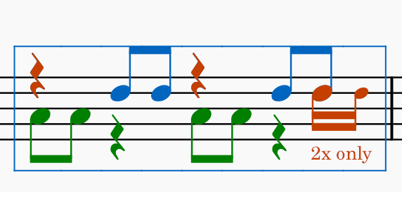 Musescore3.6について ドラム譜の2nd time ... - 教えて！しごとの先生｜Yahoo!しごとカタログ
