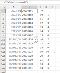 Excel2019です。A1に2023/01/01などの日付を入... - Yahoo!知恵袋