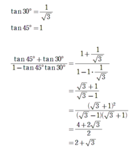 次の式を簡単にしてください。tan45°+tan30°/1-tan4... - Yahoo!知恵袋
