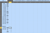 COUNTIFとSUBTOTALの応用で教えて下さい。COU... - Yahoo!知恵袋