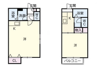 部屋の間取りの1Kと1Rの違いを教えてください。 - 教えて！住まいの先生 - Yahoo!不動産