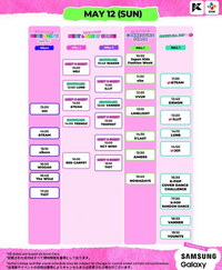 kconのタイムテーブルが出ましたが、mカウントダウンとkc... - Yahoo!知恵袋