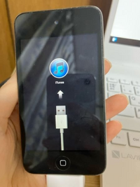 iPodtouch第4世代を久しぶりに充電して電源を入れたら... - Yahoo!知恵袋