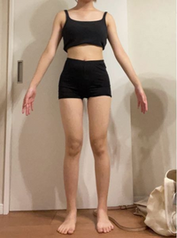 158センチ40キロです。この体型は細いと思いますか？もうち... - Yahoo!知恵袋