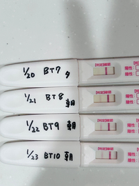 1/13に凍結胚移植をして、現在BT10です。BT7から妊娠検査薬をして... - Yahoo!知恵袋