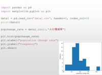 Pythonについて上から3行目の最後のindex_col=0... - Yahoo!知恵袋