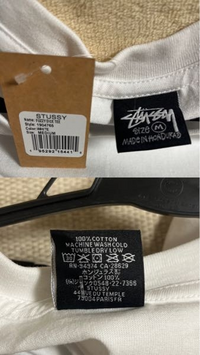 BuyMaでSTUSSYのTシャツを購入したのですが本物でしょうか？ -... - Yahoo!知恵袋