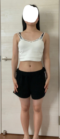 151cm45kgです。骨格診断お願いします。また、画像から身長何cmに... - Yahoo!知恵袋