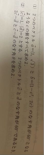 (ベクトルの矢印は除きます）2C－Dと、|2C－D|の違いを教えてくださ... - Yahoo!知恵袋