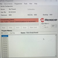 pickit2でOpelatingSystemをダウンロードする際このエ... - Yahoo!知恵袋