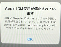 以前使用していたiPadを再起動しAppleIDとパスワードを入れたらこ... - Yahoo!知恵袋