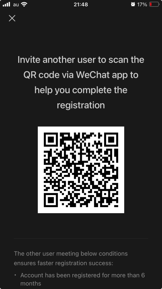 WeChatは、現在日本から新規登録できないのですか？ - 昨日、... - Yahoo!知恵袋