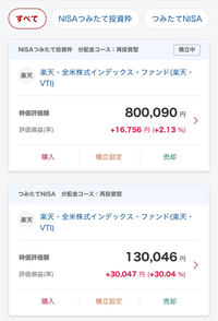写真の下が昔のNISAで3か月分で、上が新NISAで1年と数ヶ... - Yahoo!知恵袋