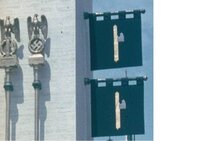 この写真の旗らしきものは？1938年5月のヒトラーのイタリア訪... - Yahoo!知恵袋