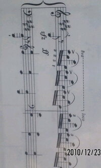 楽譜が読めません。写真の上に、8va-----------┐l... - Yahoo!知恵袋