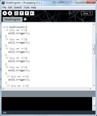 ProcessingのkeyPressedに関して質問です。ただ... - Yahoo!知恵袋