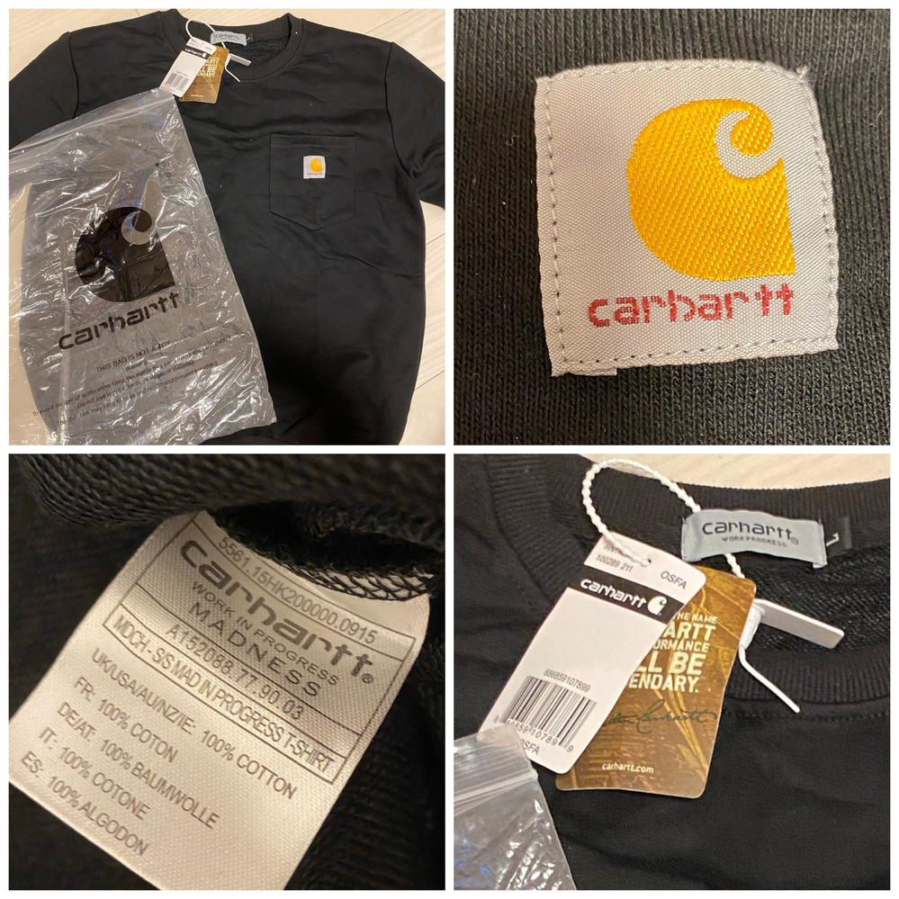 インスタの広告でCarharttを購入しました。偽物が本物かわかり インスタの広告でCarharttを購入しました。偽物が本物かわかり