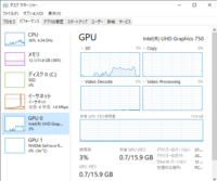 GPUがGPU0になっており、GPU1のRTXは使用率0なのですが切り替え... - Yahoo!知恵袋