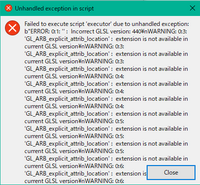 これはなんのエラーですか？｢Unhandledexception... - Yahoo!知恵袋