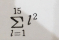 これどうやるんですか - Σ[l=1→n]l^2=(1/6)n(n+1)(... - Yahoo!知恵袋