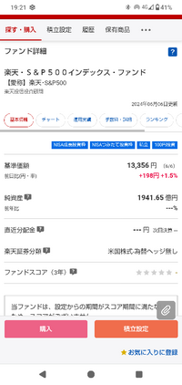 これから新ニーサで積立投資をしようと思っているのですが、s&P5... - Yahoo!知恵袋