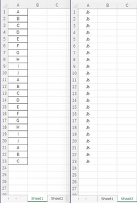 エクセルのバージョンは365です。添付JPGにおいて、Sheet1のA列の... - Yahoo!知恵袋