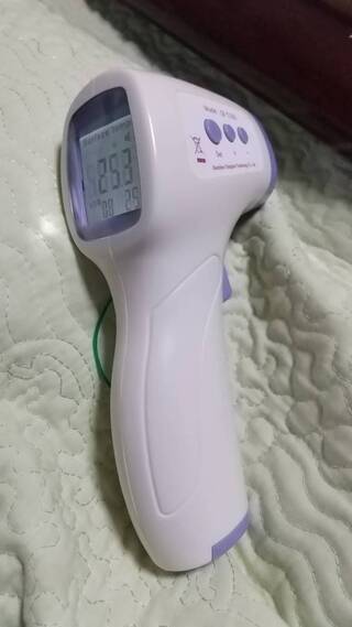 非接触型体温計CK－T1503を買いましたが、取扱説明書が英語でよくわかりま... - Yahoo!知恵袋