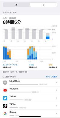 iPhoneのスクリーンタイムなのですがこの｢h5.g123.jp... - Yahoo!知恵袋