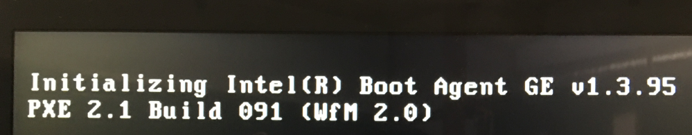今日パソコンを起動したらintel(R)bootAgentGEv1.3.65... - Yahoo!知恵袋