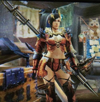 MHXX防具合成こちらの写真の腰防具は何を使用していますか？調べて... - Yahoo!知恵袋