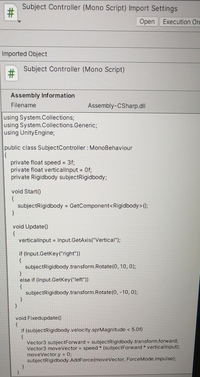 プログラミングのC#言語について質問です。Assets\Scrips\Sub... - Yahoo!知恵袋