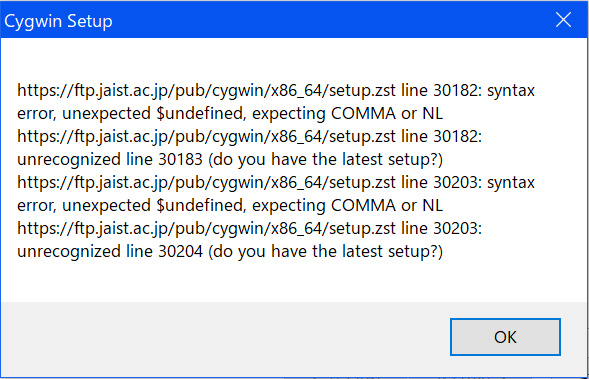 【至急お願いします】Cygwinのインストールとセットアップにつ... - 教えて！しごとの先生｜Yahoo!しごとカタログ