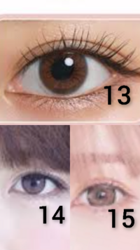 男子ウケカラコンはどれですか！13mm、14mm、15mmのカラコンだったらど... - Yahoo!知恵袋