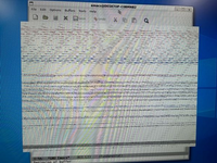 Ubuntuでemacsをインストールして、起動したのですが、画面表示がおかし... - Yahoo!知恵袋