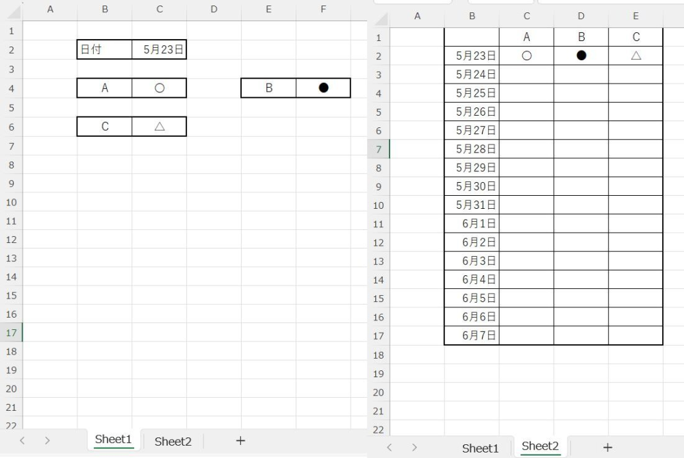 Excelのオートフィルで、【111112222233333…】と... - Yahoo!知恵袋